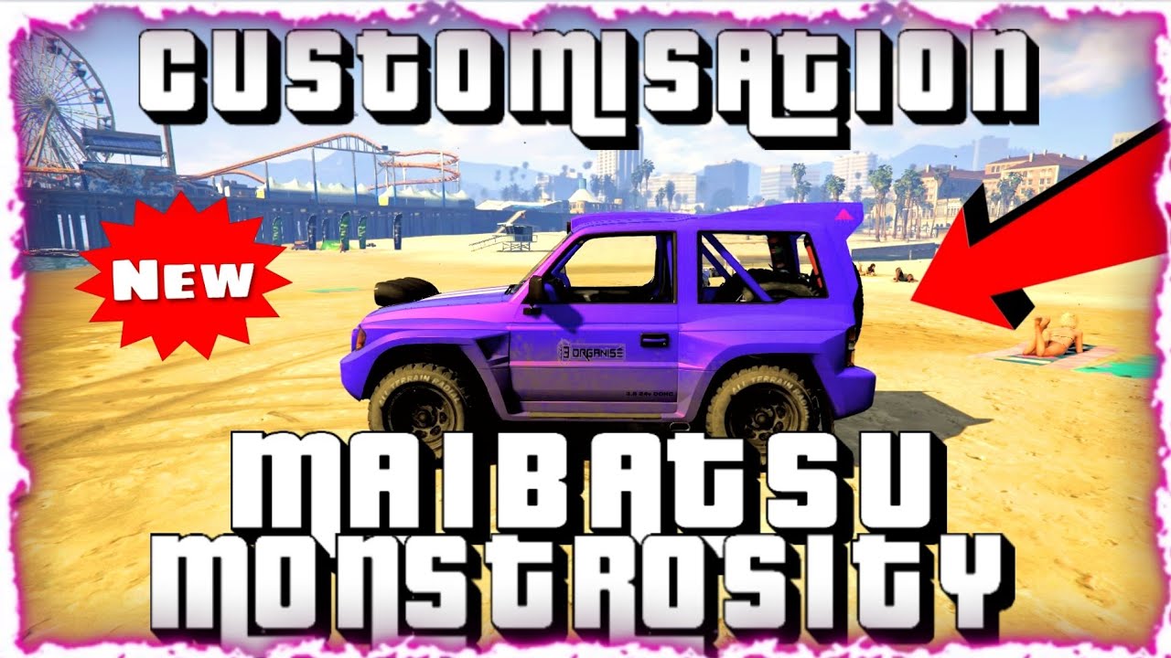 GTA 5 ONLINE PS4 CUSTOMISATION DU NOUVEAU MAIBATSU MONSTROSITY !! - LE ...