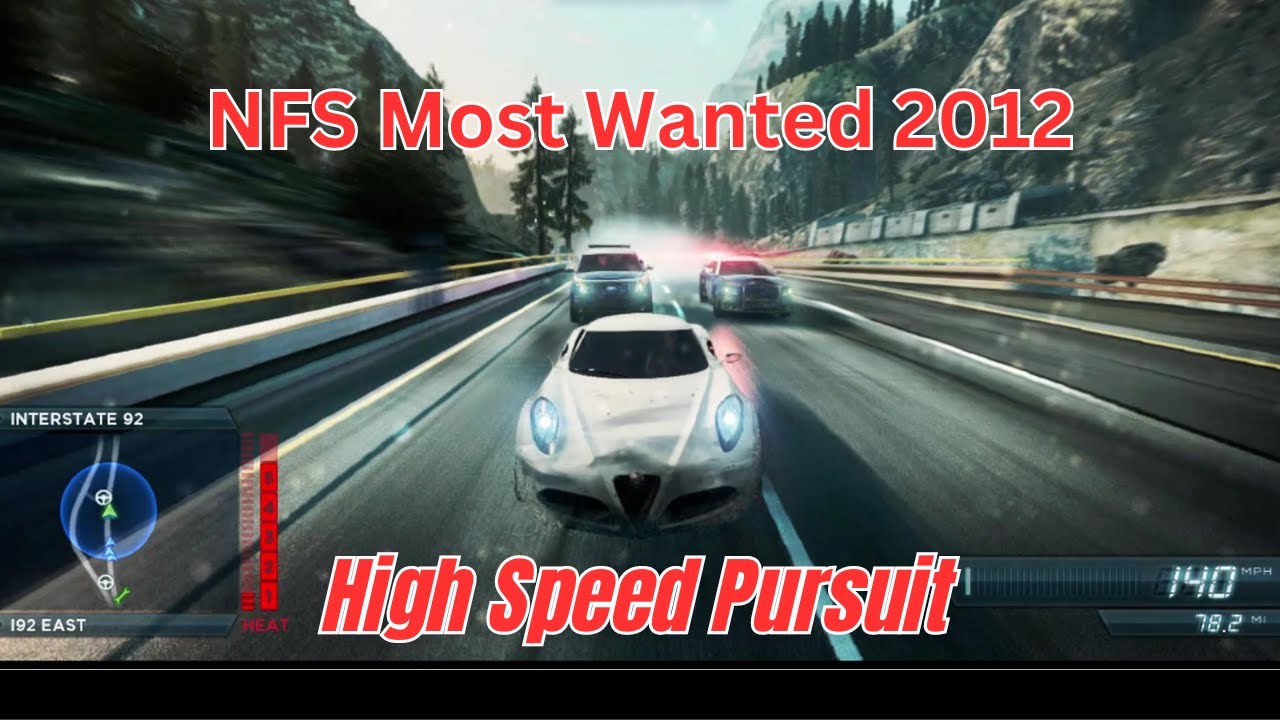 (NFS MW 2012) High-Speed Pursuit Episode 1 [Alfa Romeo 4C Concept ...