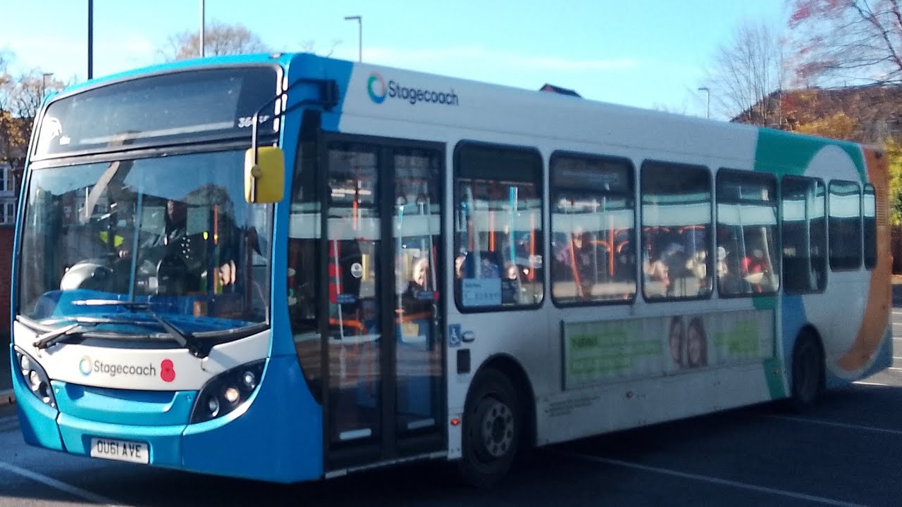 Worksop Bus Station ADL Enviro 200 36455 - YouTube