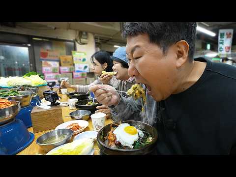 Annemi Cheongnyangni Gyeongdong Pazarına götürdüm!!