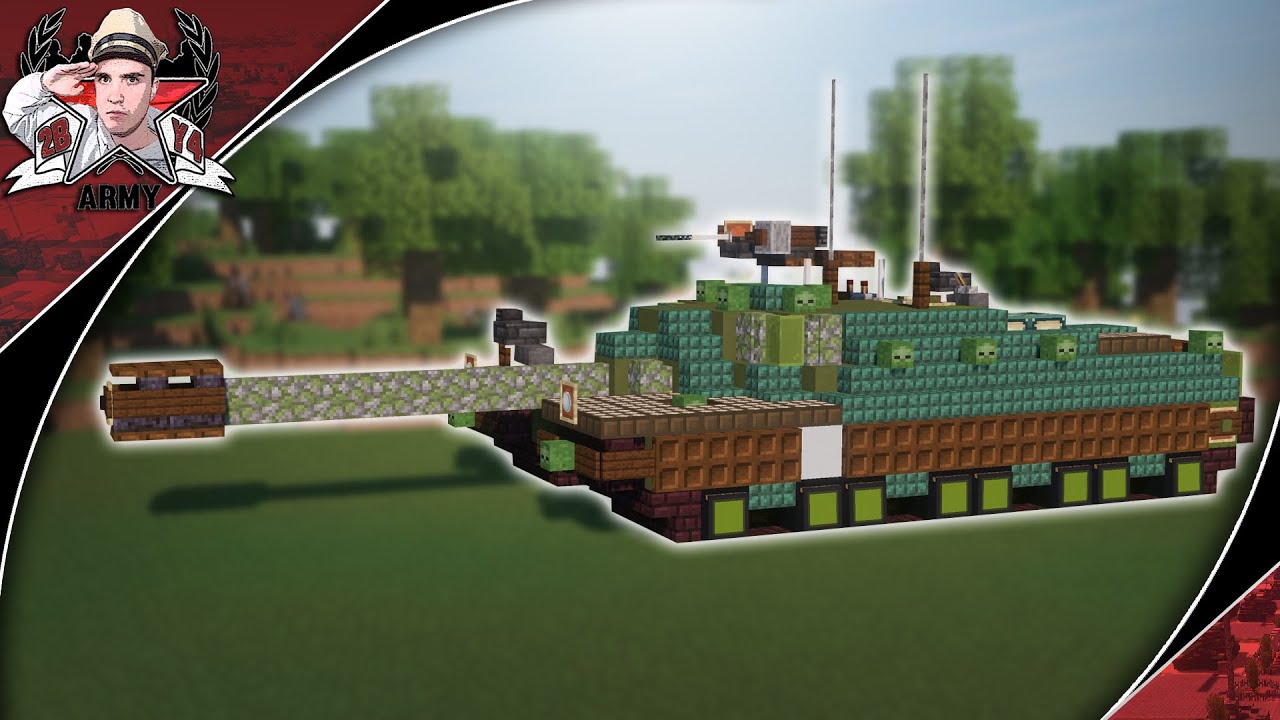Minecraft: WW2 T95/T28 | Super Heavy Tank Tutorial - YouTube