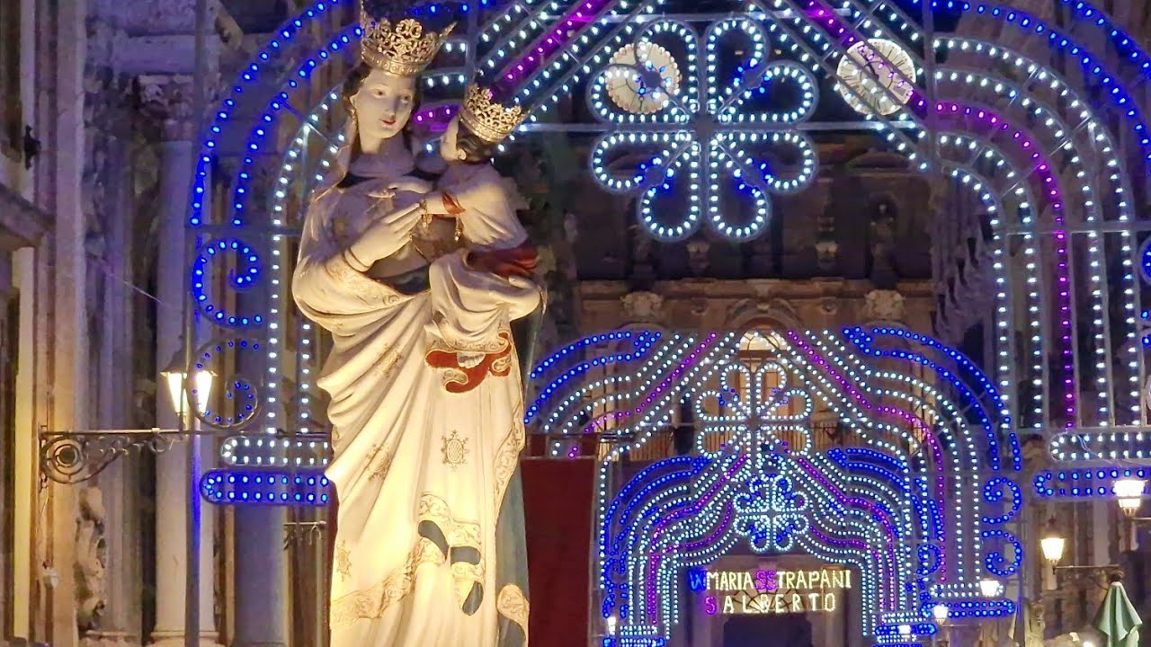 (TRAPANI) PROCESSIONE DELLA MADONNA DI TRAPANI (4K) 16/08/2024 - YouTube