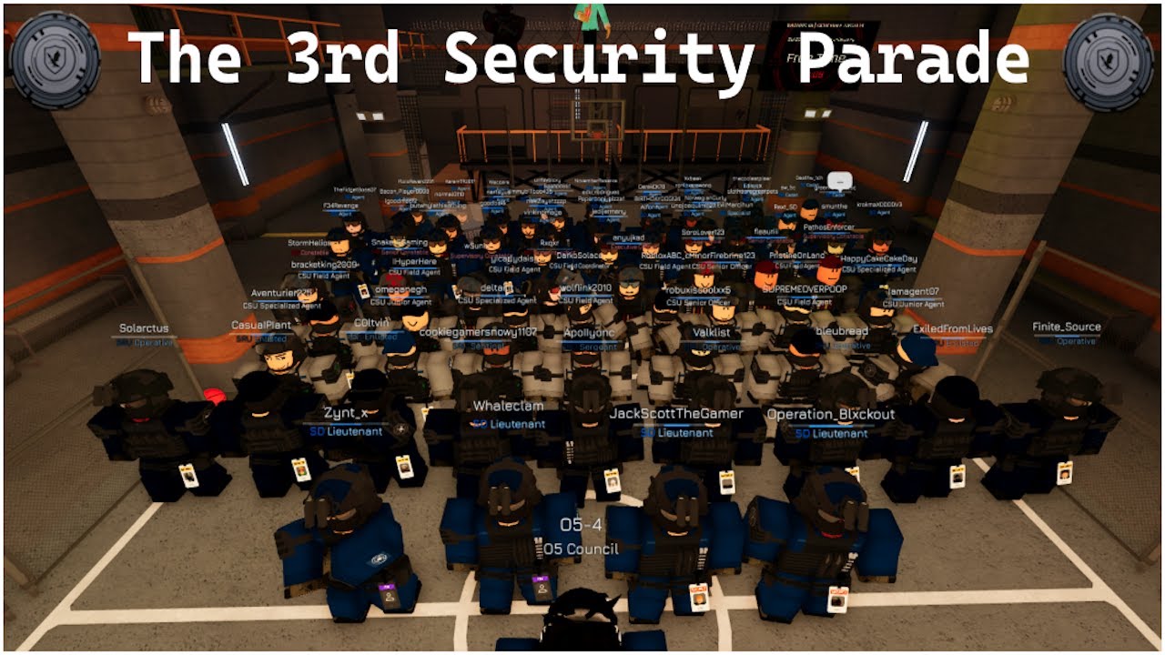 [SCI: Pathos III] The 3rd Security Parade! - YouTube