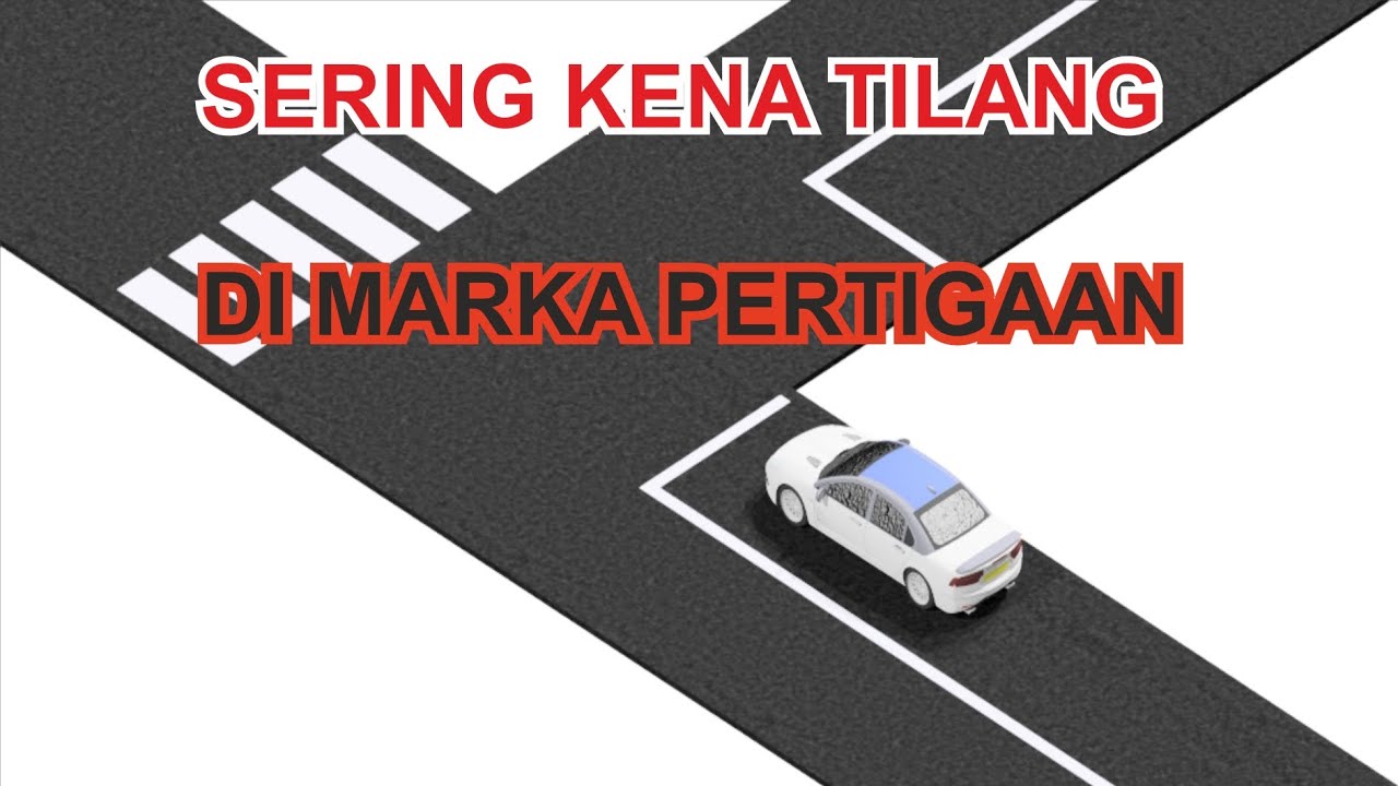 Perhitungkan Dengan Baik Ketika Melewati Marka di pertigaan ...