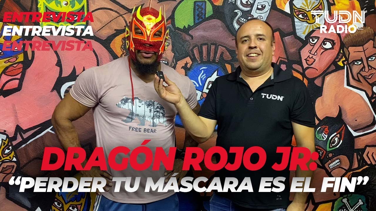 ¡DRAGÓN ROJO JR! Inicios logros en la lucha libre | EXCLUSIVA TUDN ...
