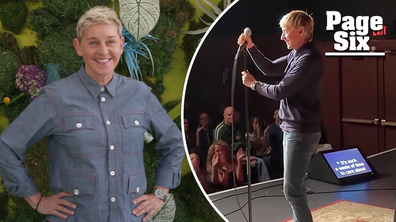 Ellen DeGeneres complains she was ‘kicked out of show business’ for ...
