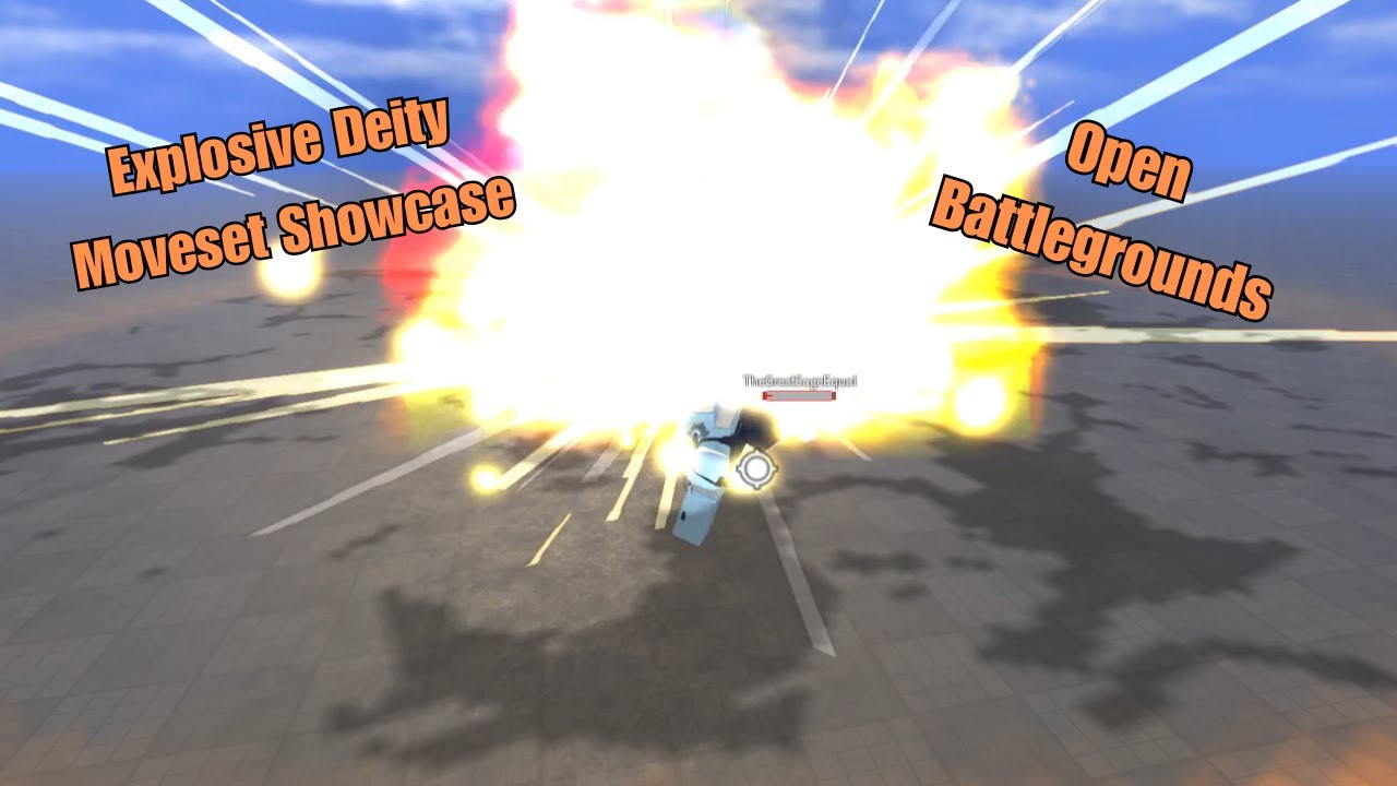 Explosive Deity Showcase | Roblox VFX - YouTube