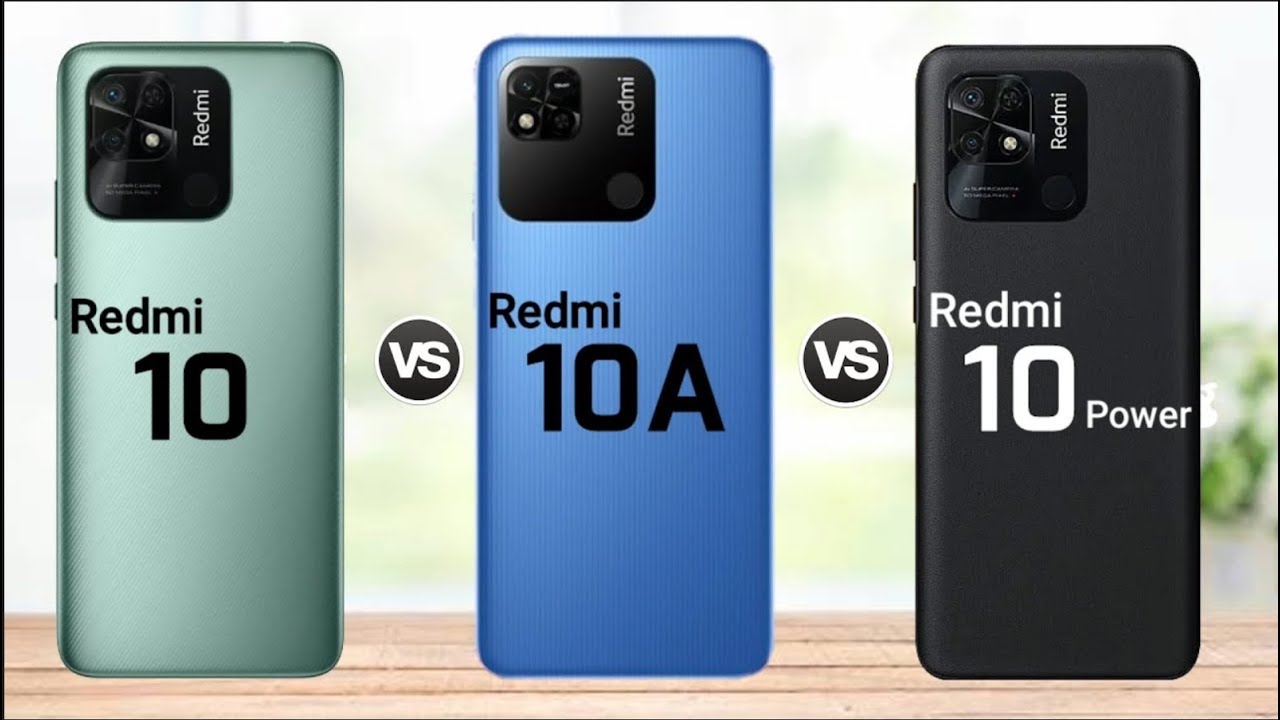 Redmi 10 vs Redmi 10A vs Redmi 10 Power || Price || specification ...