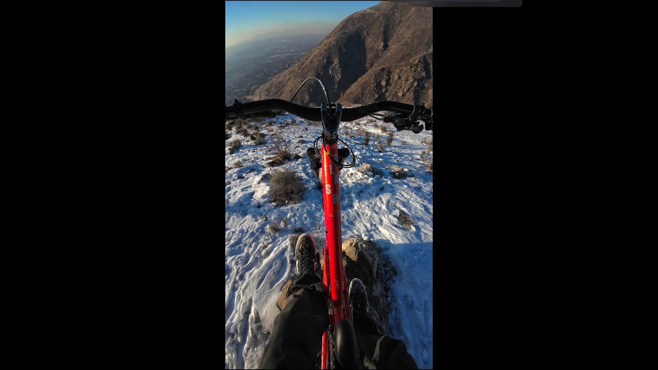 RAW epic freeride down Wasatch Mountain Range - YouTube