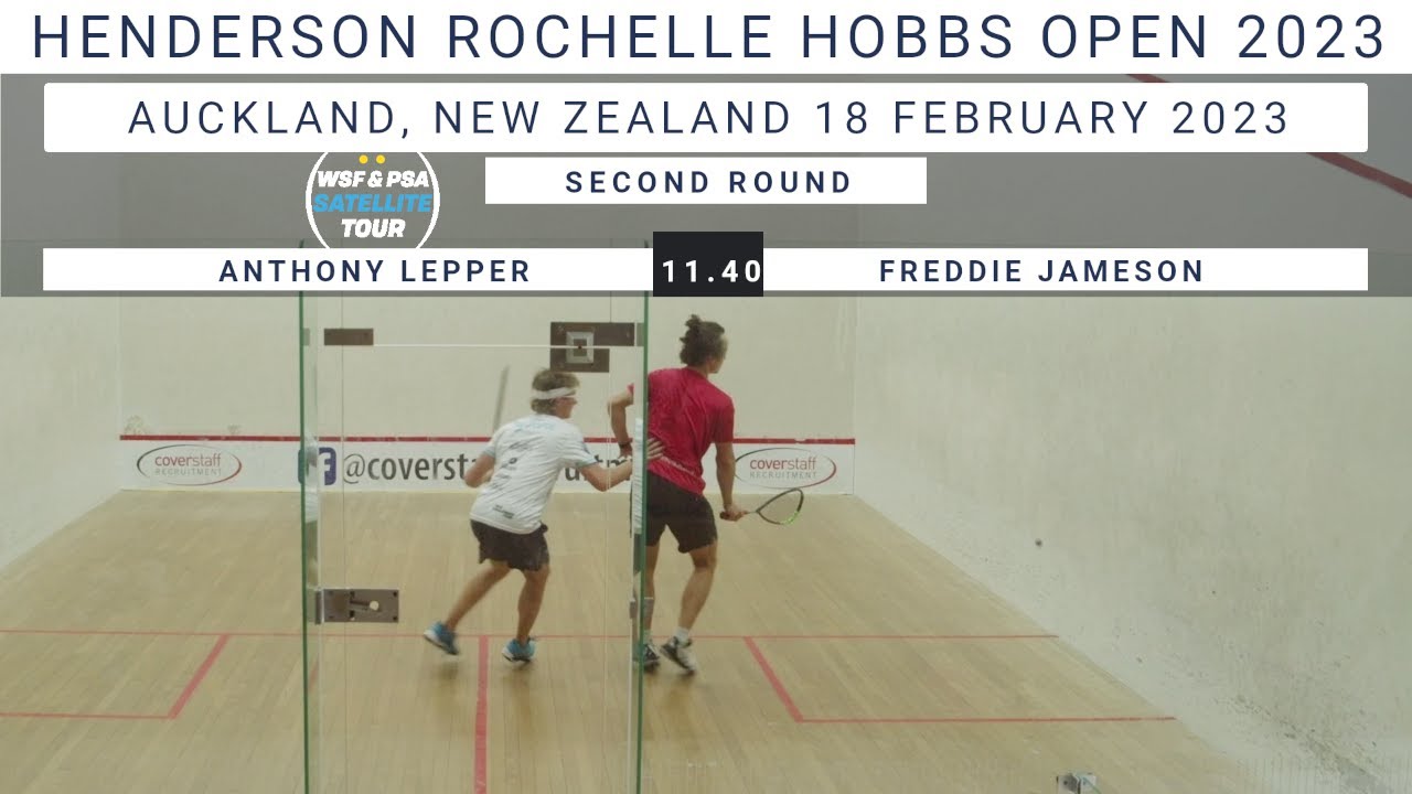 PSA SATELLITE | ANTHONY LEPPER v FREDDIE JAMESON | ROCHELLE HOBBS OPEN ...