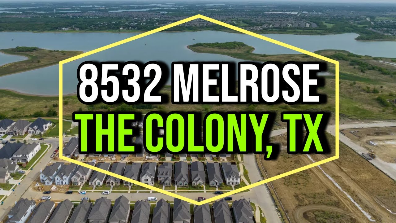 8532 Melrose, The Colony, TX - YouTube