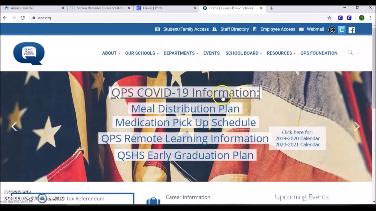Student Email Login Clever and QPS Homepage - YouTube