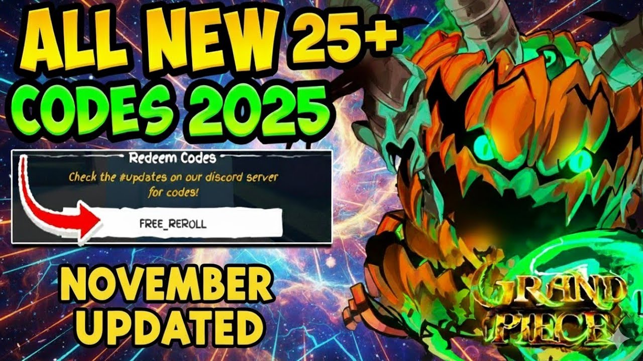🔥 *NOVEMBER* ALL NEW HALLOWEEN PART 2 CODES in GPO! (Roblox Grand Piece ...