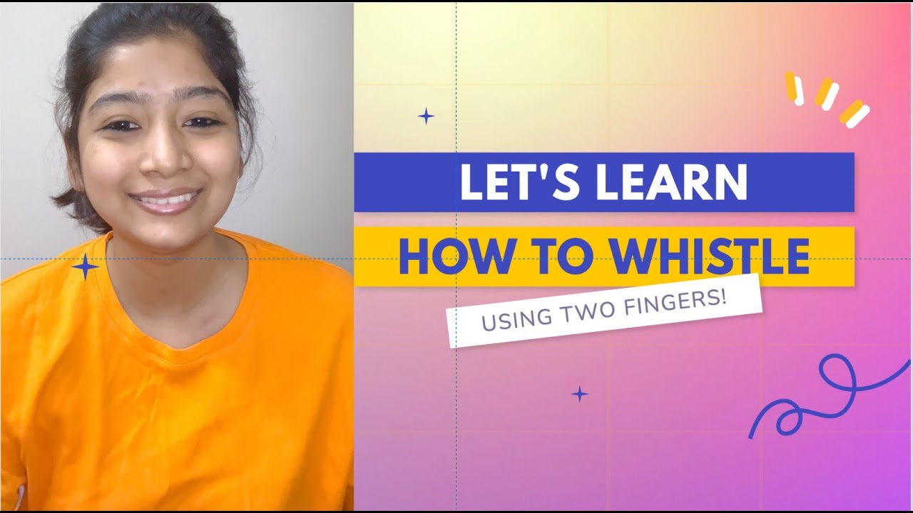How to Whistle with Two Fingers (Simple Step-by-Step Tutorial!) - YouTube