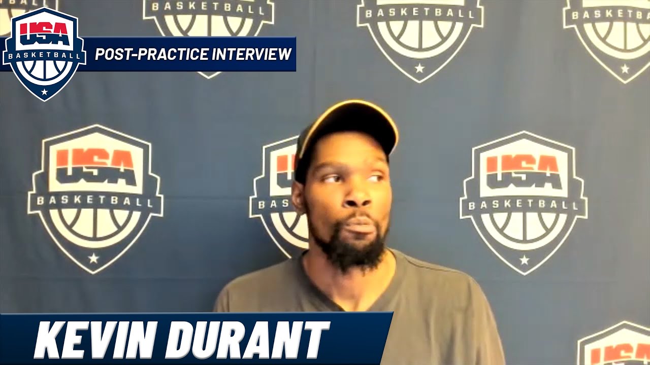 Kevin Durant speaks to media in Japan | Team USA Post-Practice ...