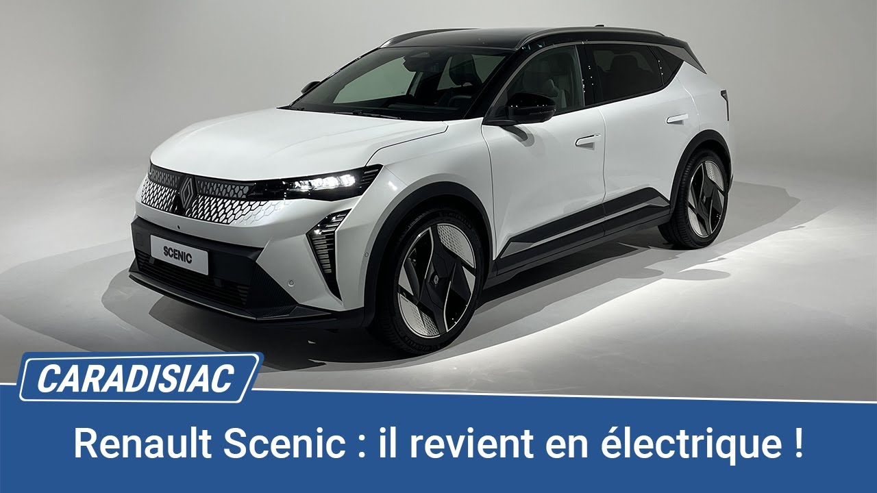 Présentation - Renault Scénic (2023) : il revient en électrique - YouTube