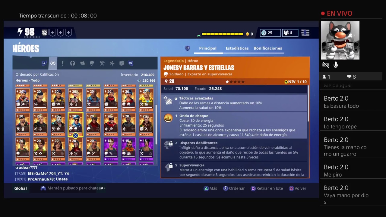 Transmisión de PS4 en vivo de robe_10 - YouTube