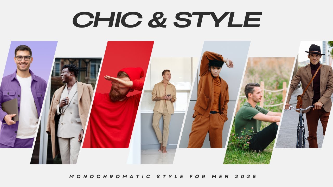 Monochromatic Style for Men | How to Rock One-Color Outfits with ...