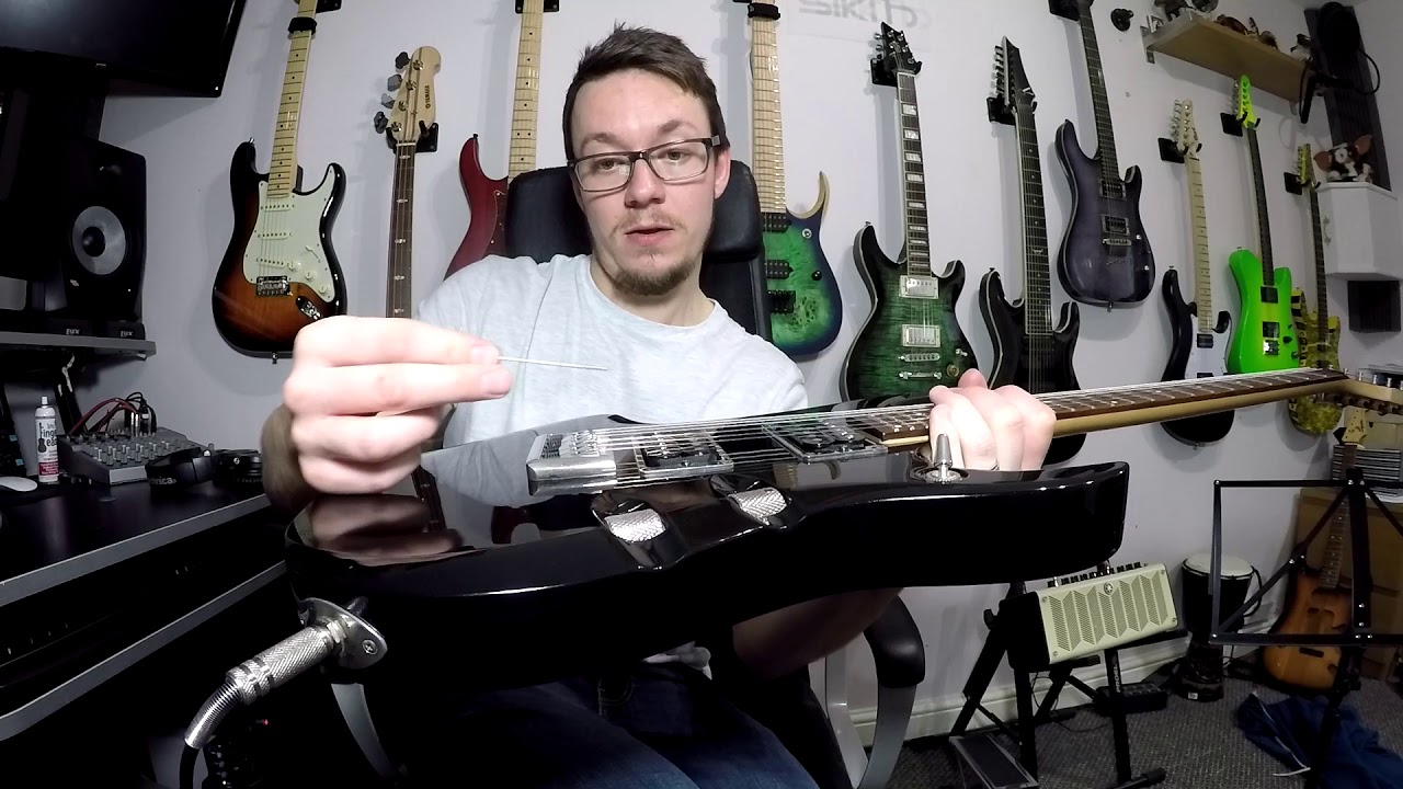 How To Set Up A Guitar Part 2 - Setting The Action - YouTube