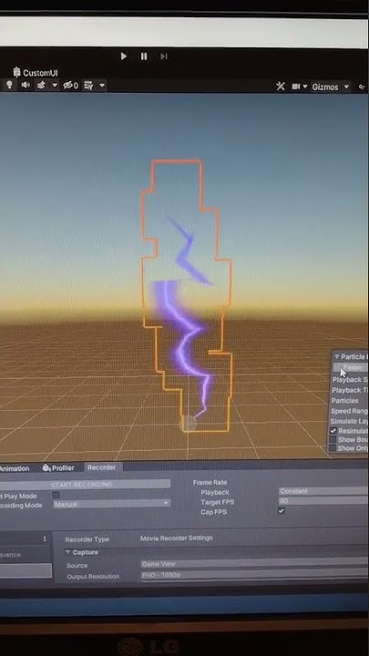 Creating randomized lightning bolts with Unity's particle system - YouTube
