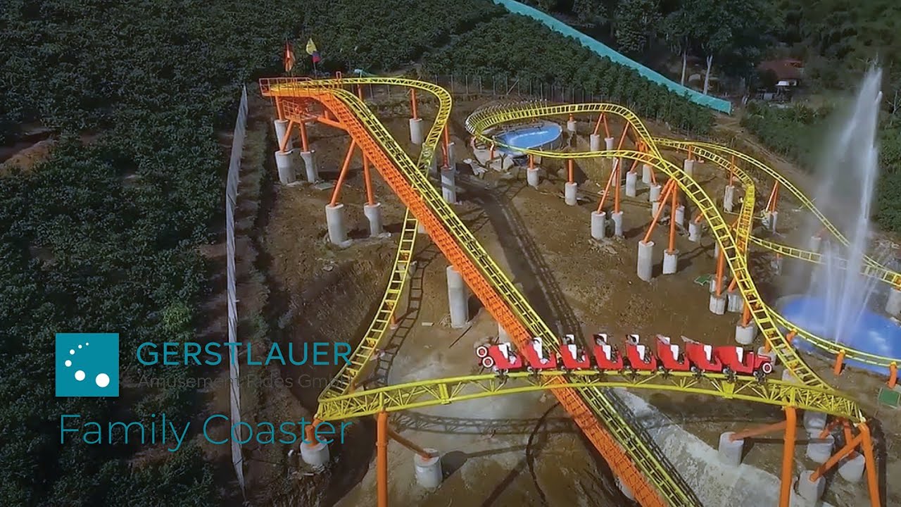 Fun for Everyone on a Gerstlauer Family Coaster - YouTube