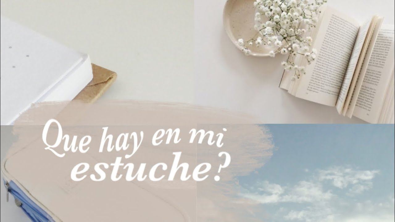 ¿Que hay en mi estuche?🌿 - YouTube