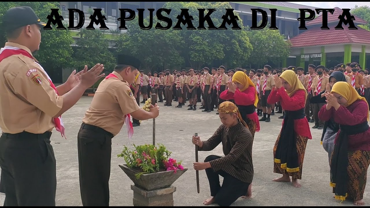 PENANCAPAN PUSAKA AMBALAN dan PENYEMATAN TANDA PESERTA PTA - YouTube