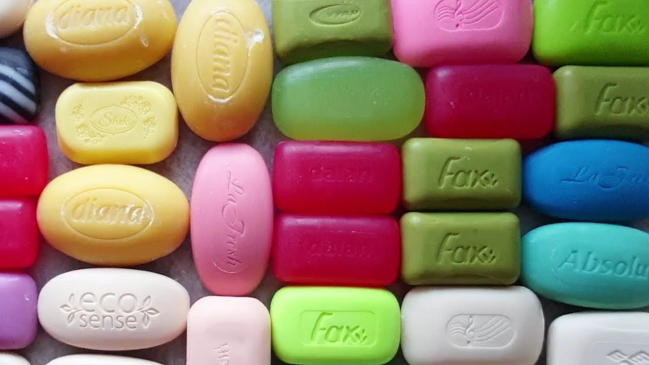 Satisfying Soap Cutting. Crushing Colorful Soap, - YouTube
