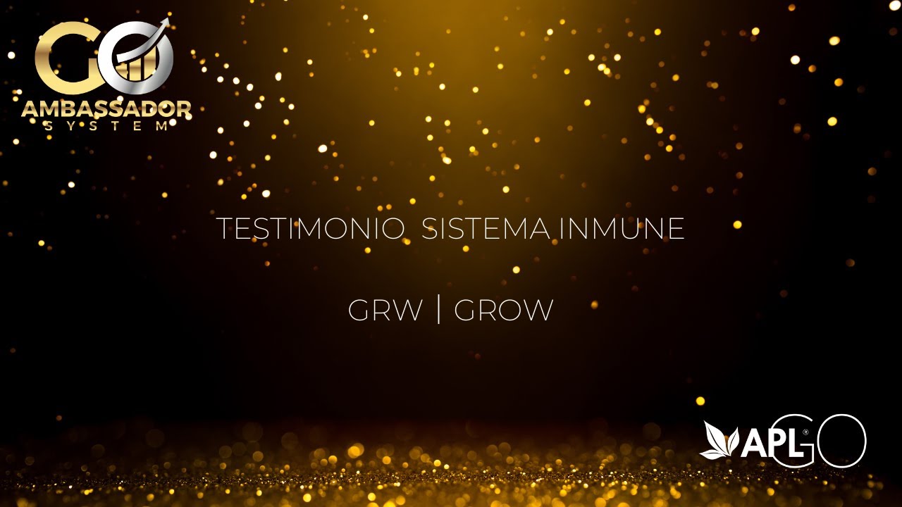 APLGO│Testimonio GRW - YouTube