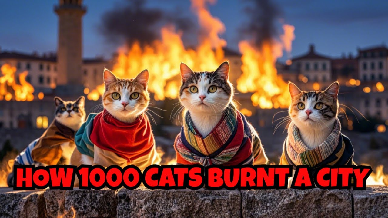 How Genghis Khan Conquered A City With 1000 Cats #genghiskhan #cats ...