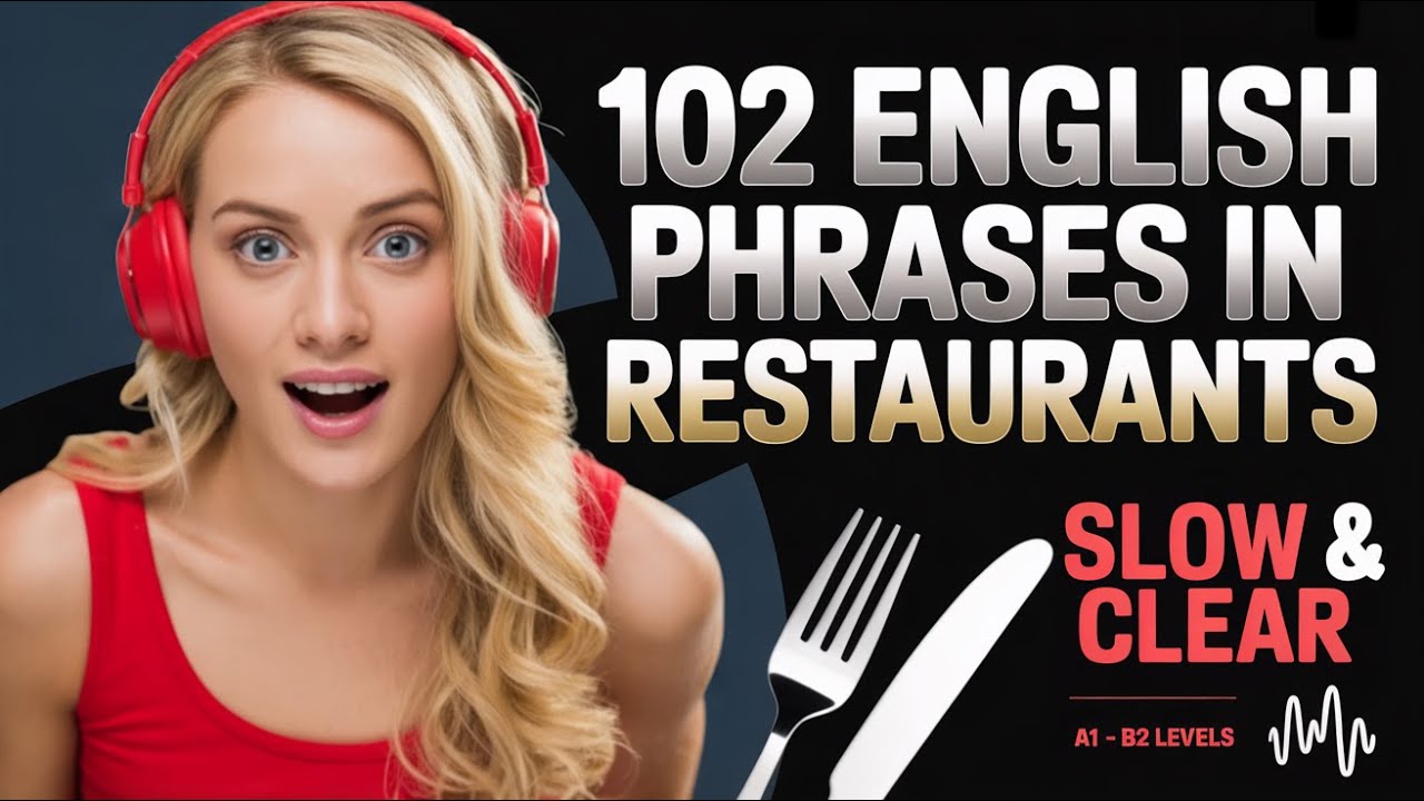 102 Essential English Phrases for Food and Drink Ordering Learn English ...