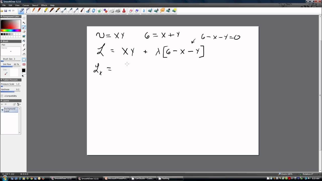 Constrained Optimization: The Lagrangian Method of Maximizing Consumer Utility - YouTube