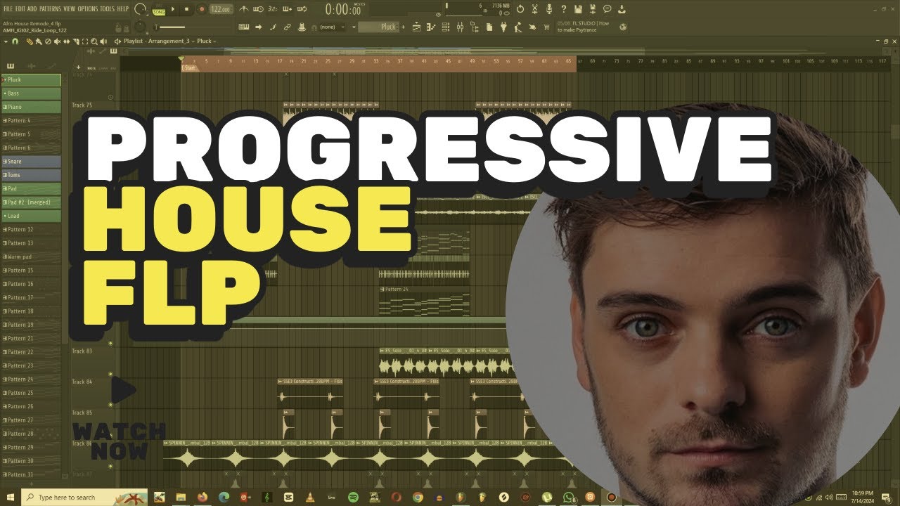 🔥 Professional Progressive House Template | FL Studio - YouTube