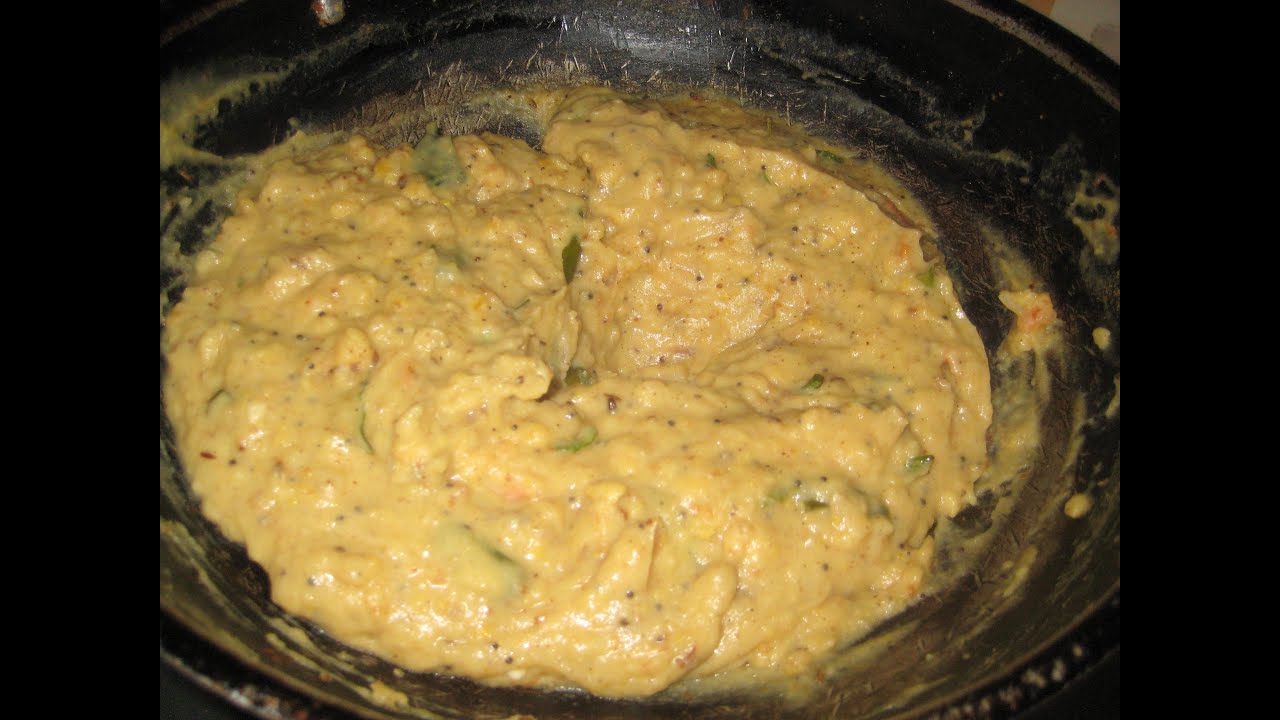 Jhunka recipe (A Maharashtrian Speciality) - YouTube