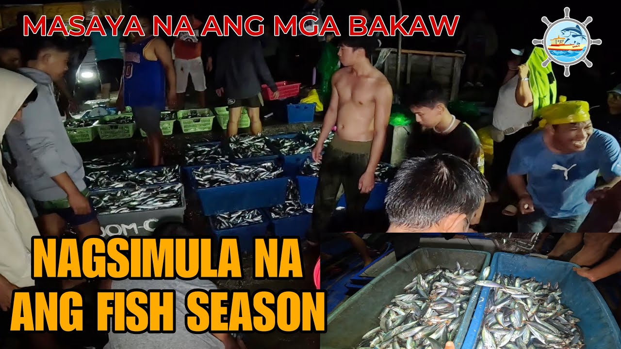 ANG SAYA TALAGA KAPAG MAG DISKARGA NG ISDA, MARAMING PASAWAY NA MGA ...
