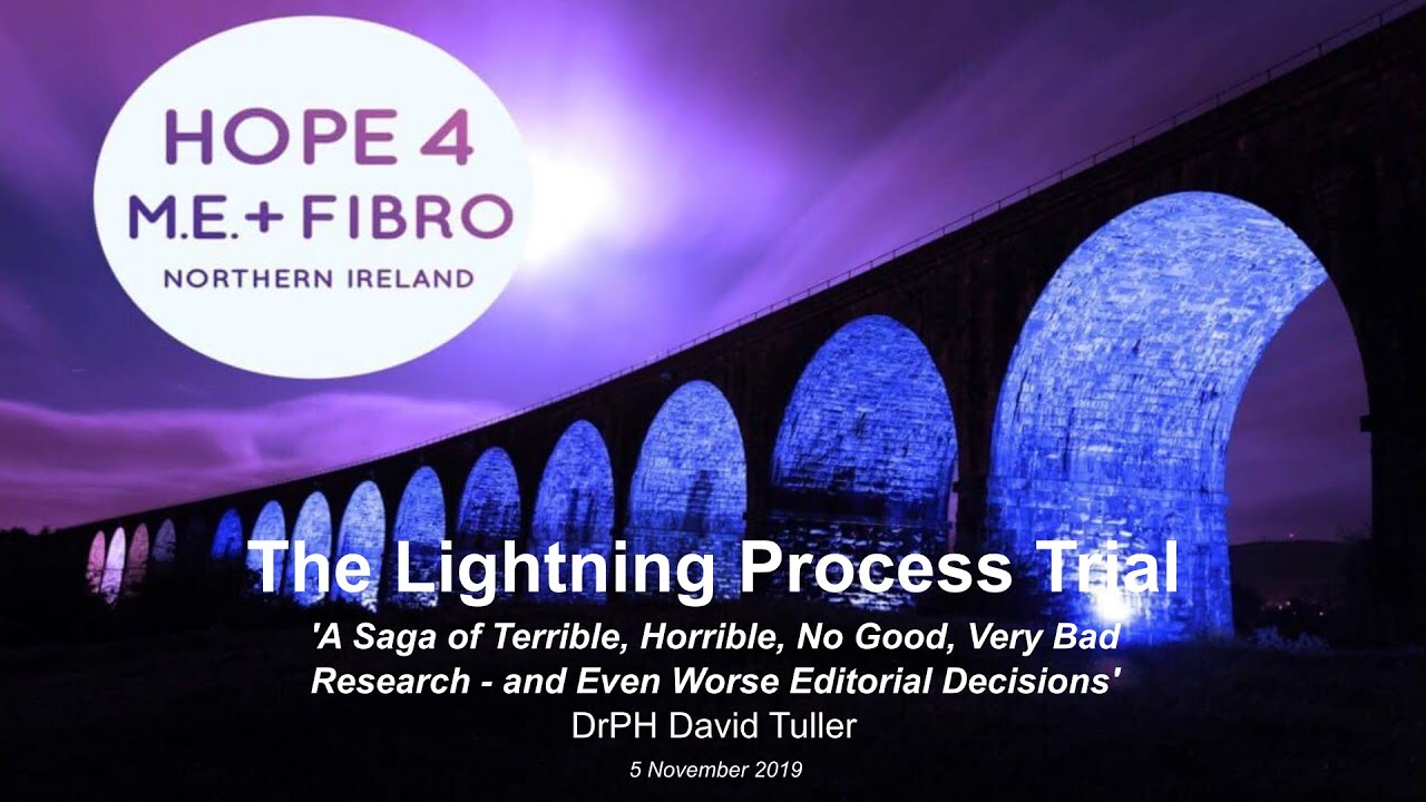 Hope 4 ME & Fibro N.I. - David Tuller - 5 Nov 2019 - YouTube
