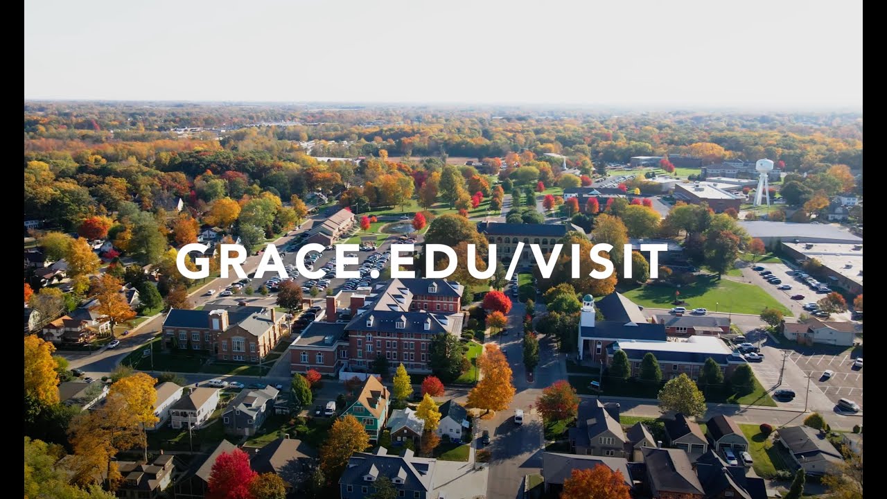 Golf Cart Tour of Grace College Campus - YouTube