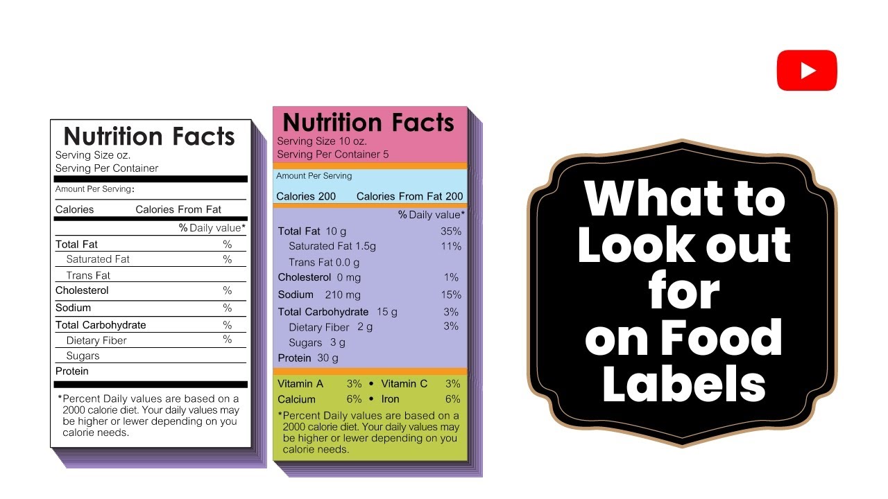 what to look out for on food labels - YouTube