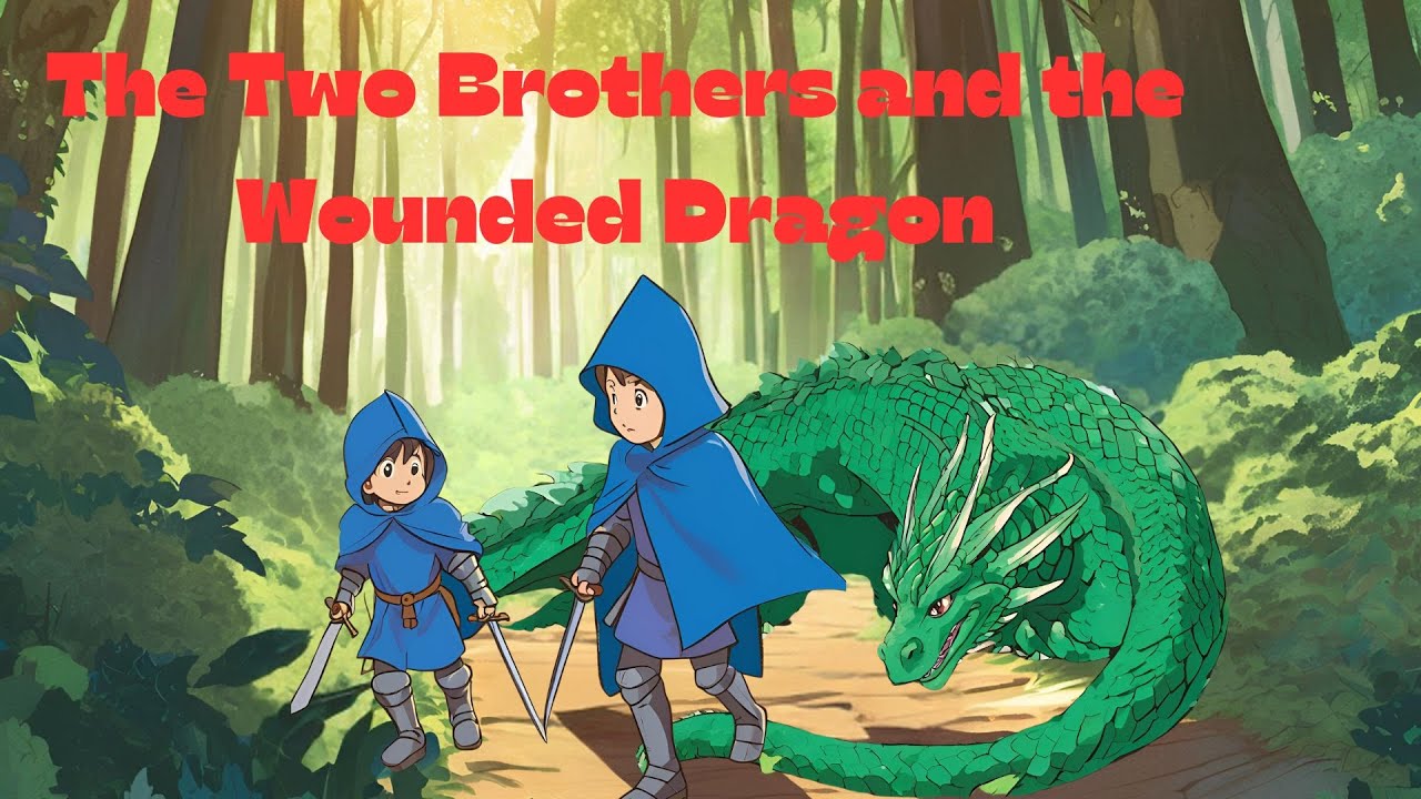 Kids Story: The two brothers and the wounded dragon - YouTube