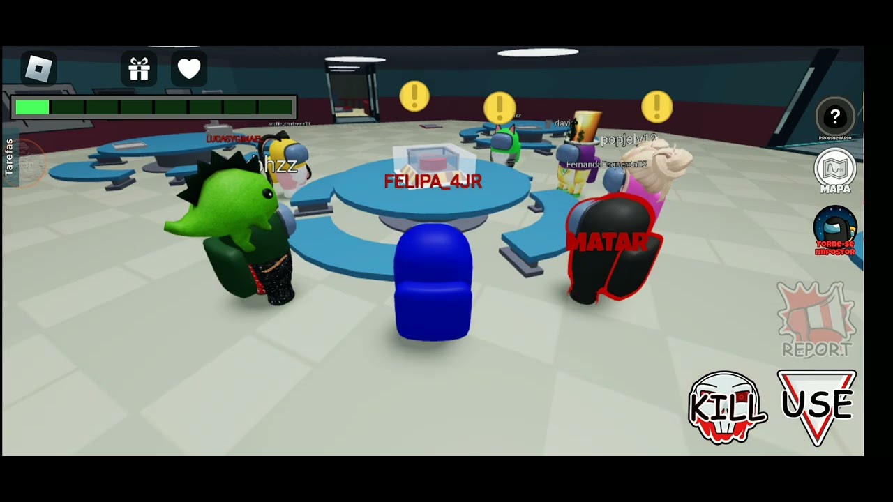 jogando amongos gus no Roblox - YouTube