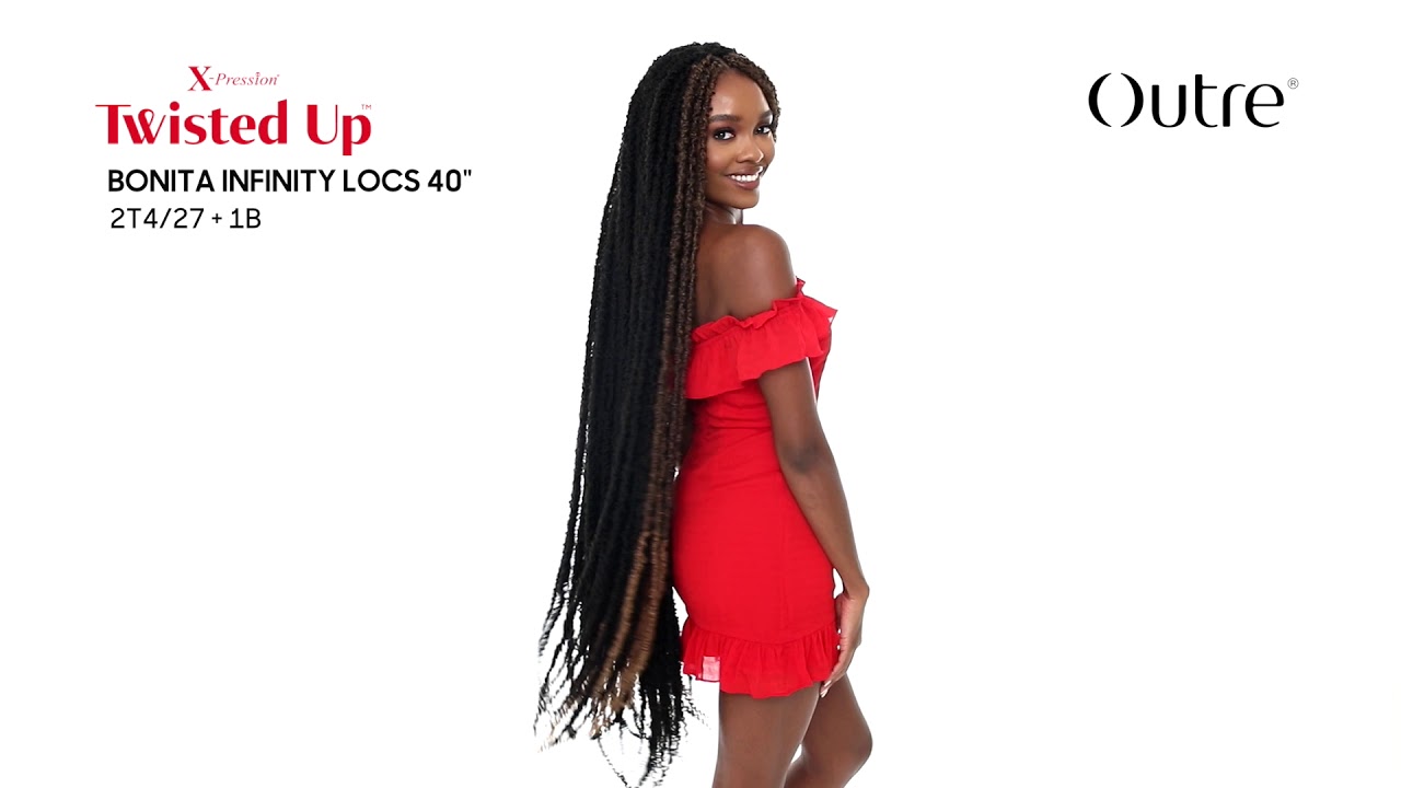 Outre X-Pression Twisted Up - Bonita Infinity Locs 40" - YouTube