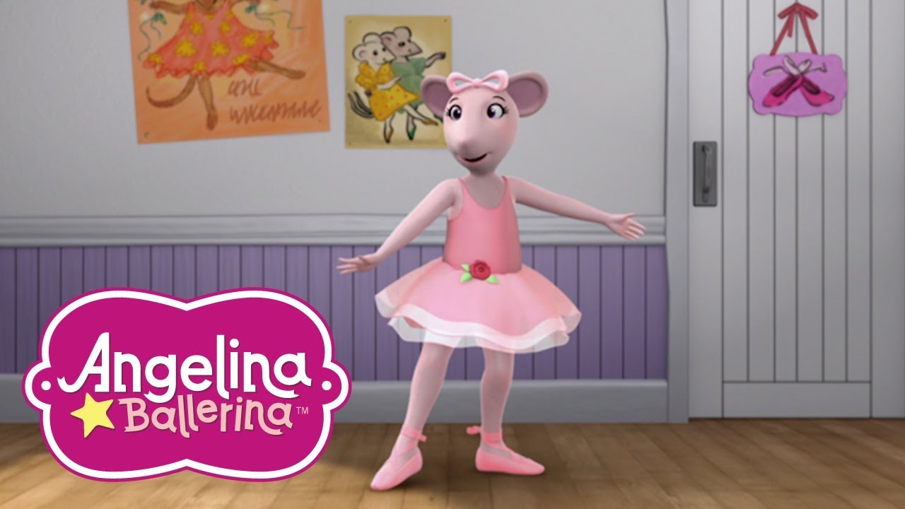Angelina Ballerina Brasil 🎵 Passos de Ballet para Bailarinas 💃 Parte 3 ...