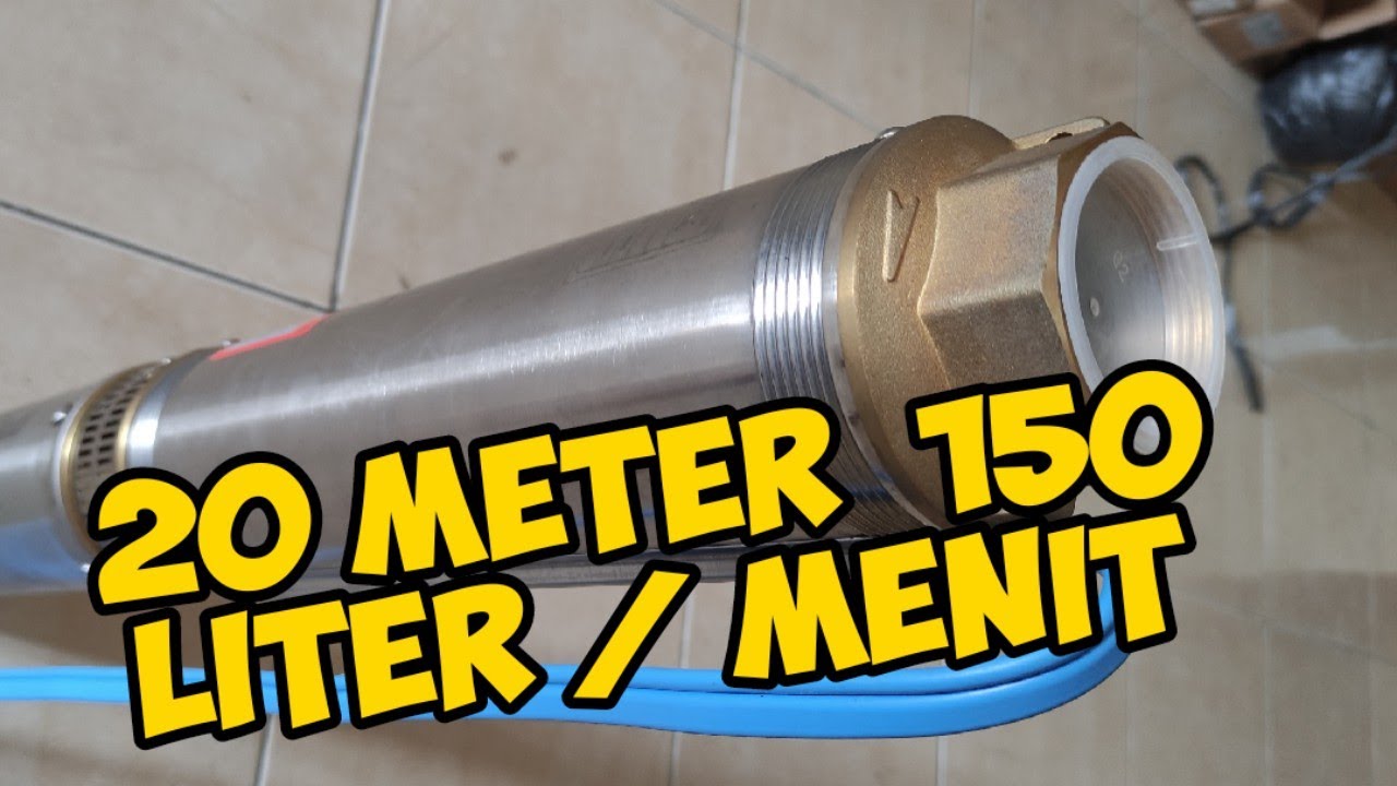 Istimewa Pompa Air 2 inch 20 meter masih kencang - YouTube