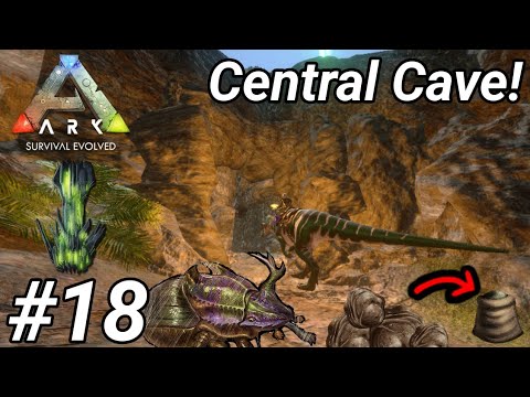 The Central Cave! | Season 1 EP18 | Ark Survival Evolved Mobile - YouTube