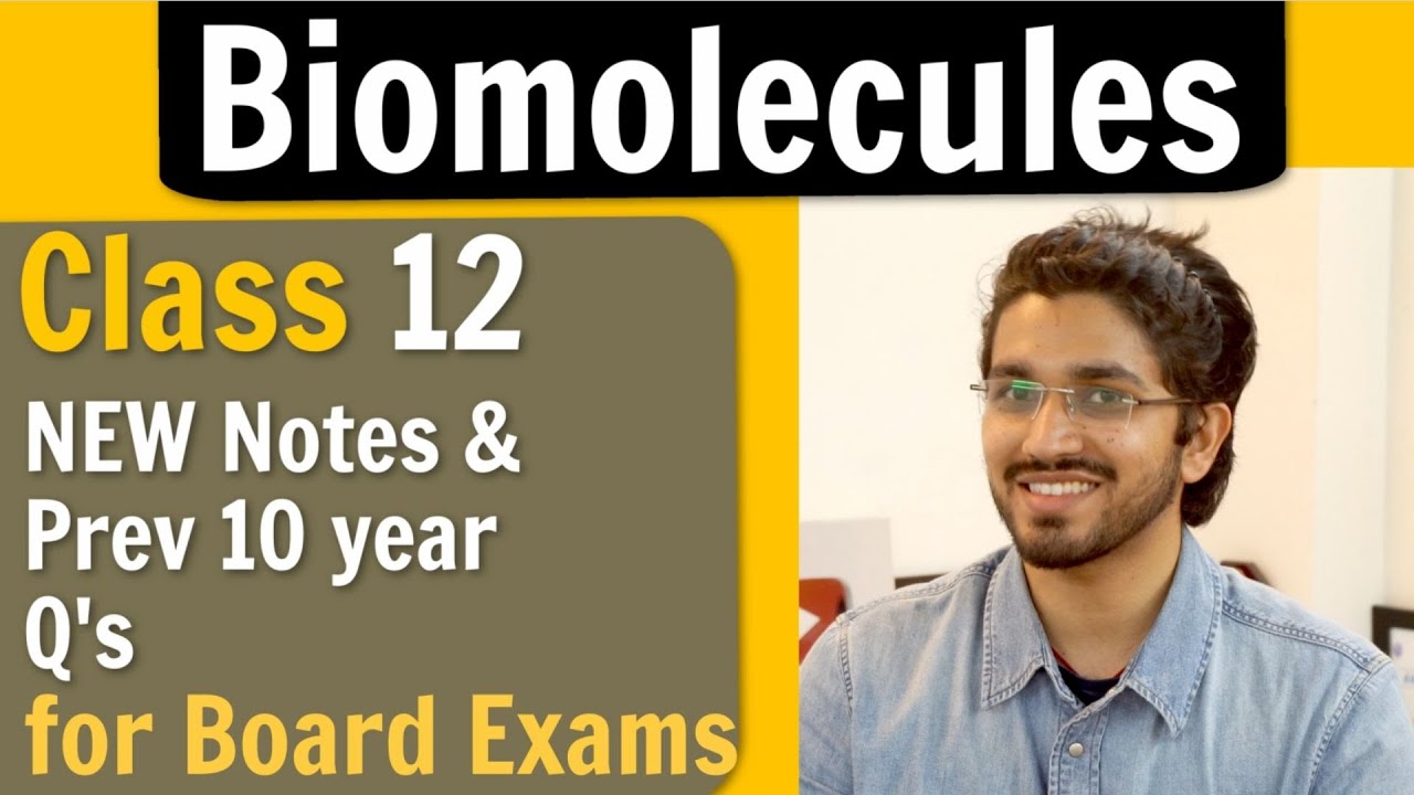 Class 12 | Biomolecules Hand Written Notes | All Previous Year ...