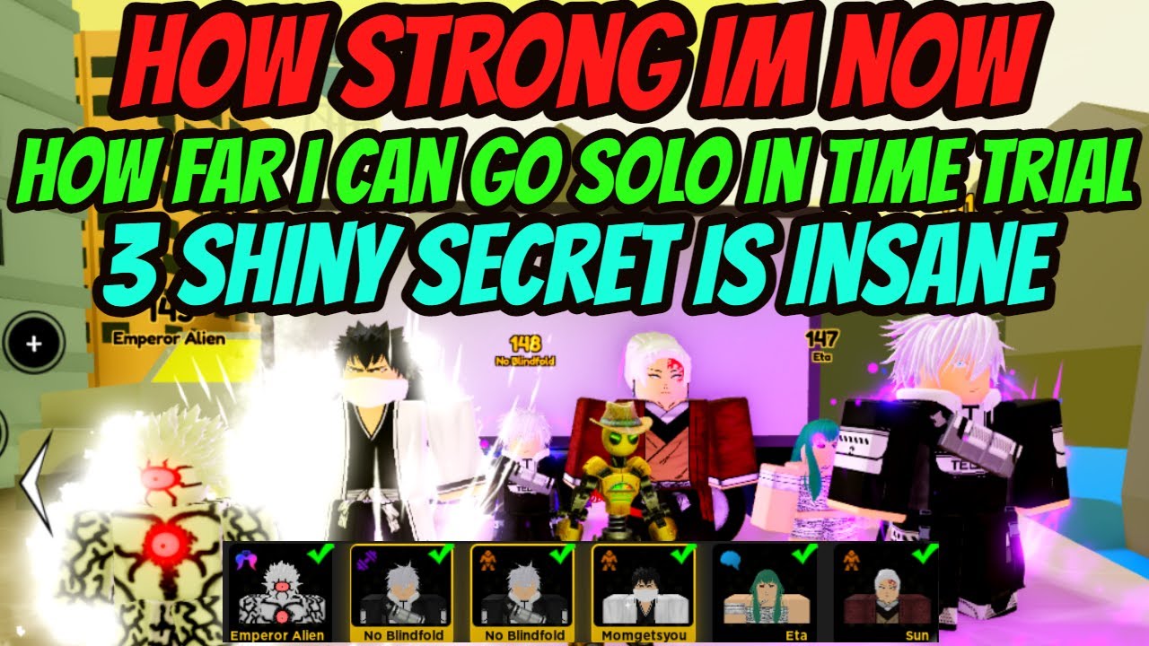 3 shiny secrets and 3 shiny craft units destroying time trial !!! (20T ...