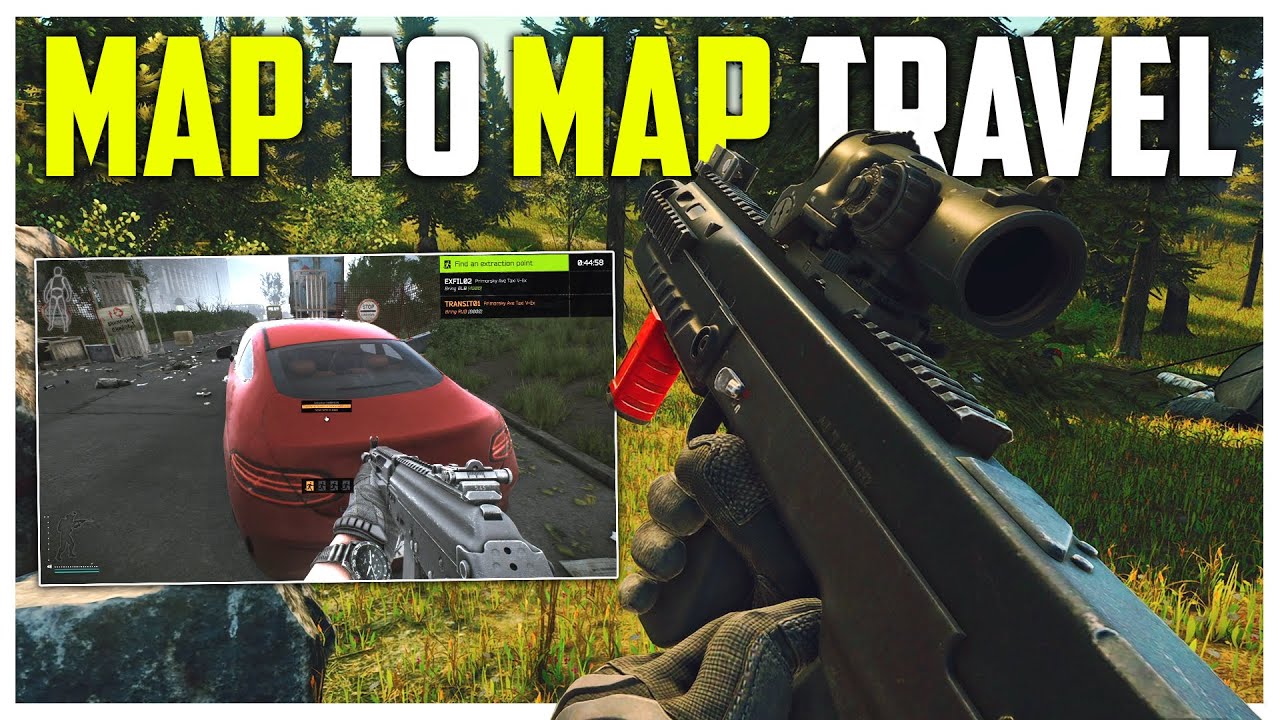 Map To Map Travel In Escape From Tarkov... - YouTube