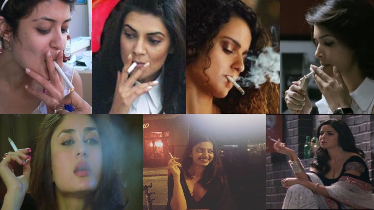 Bollywood actresses who smoke in real life - YouTube