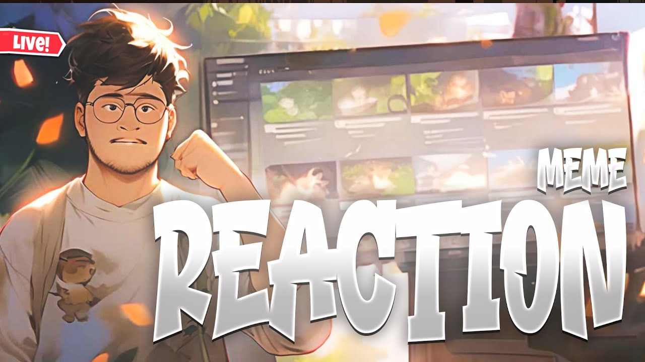 🥵 REACTING ON YOUR CONTENT ! MEME REACTION #sblockgamer - YouTube
