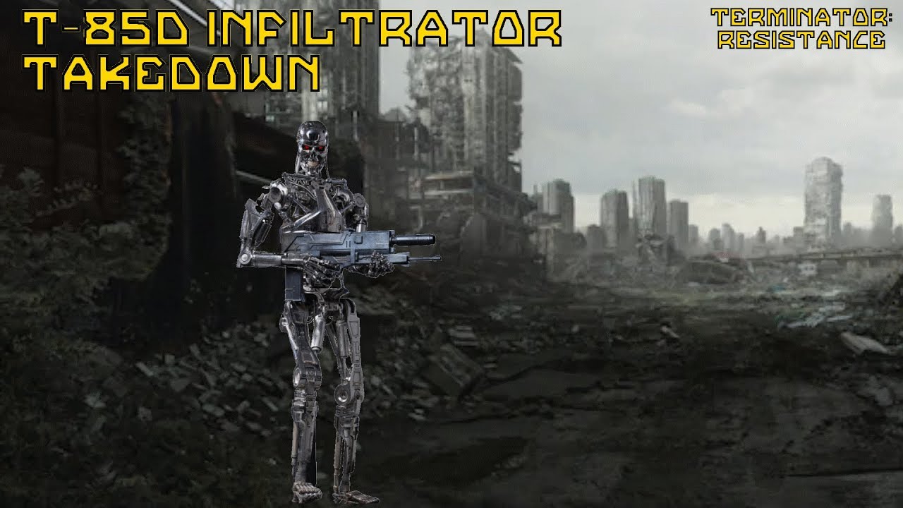 Terminator Resistance: Infiltrator T-850 Takedown scene - YouTube